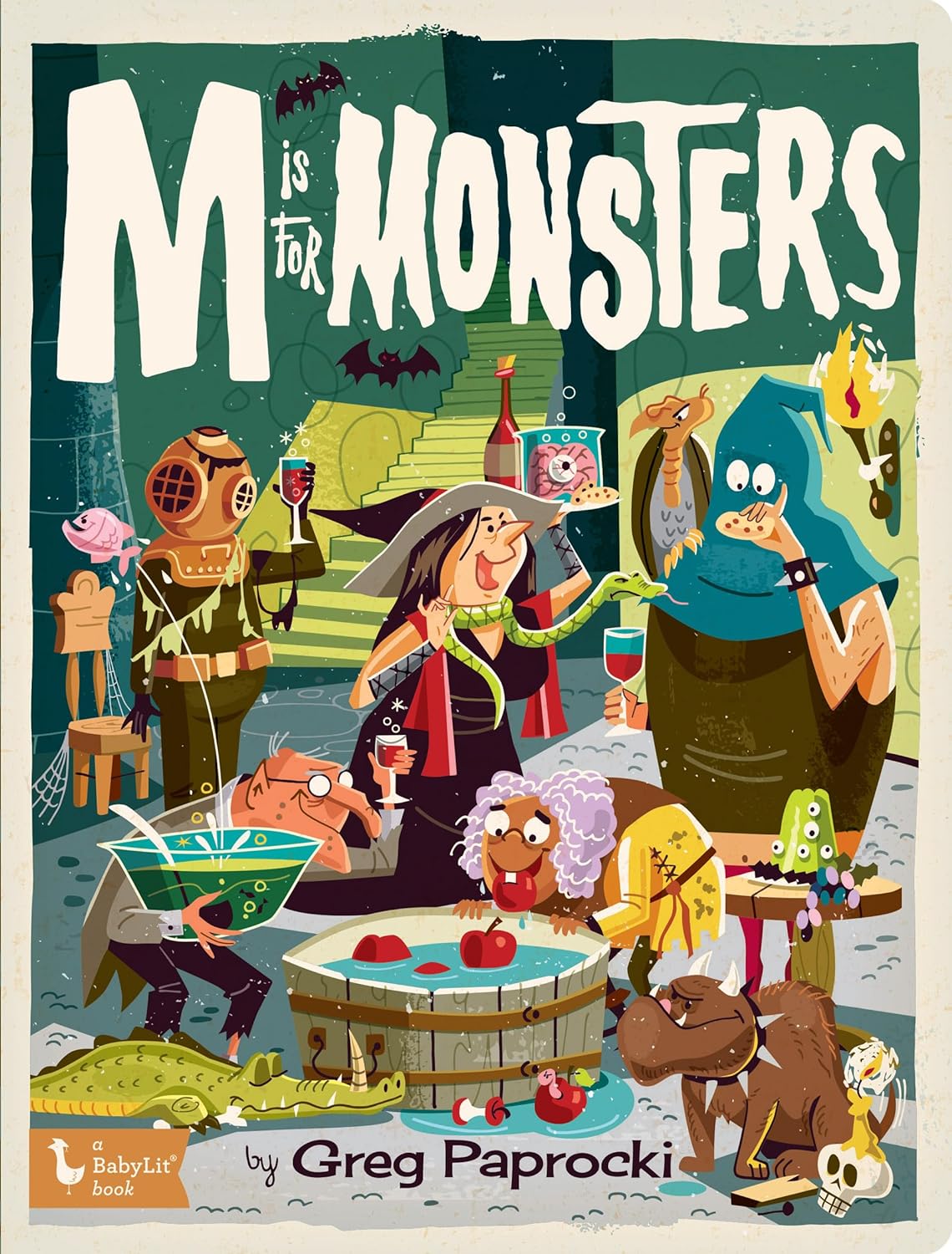New Monsters Board Book for Babies Came Out Today - Goth Shopaholic
