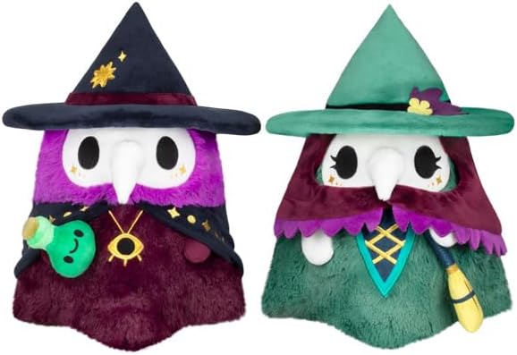 New Witchy Plague Doctor and Plague Nurse Plushies from Squishable - Goth Shopaholic